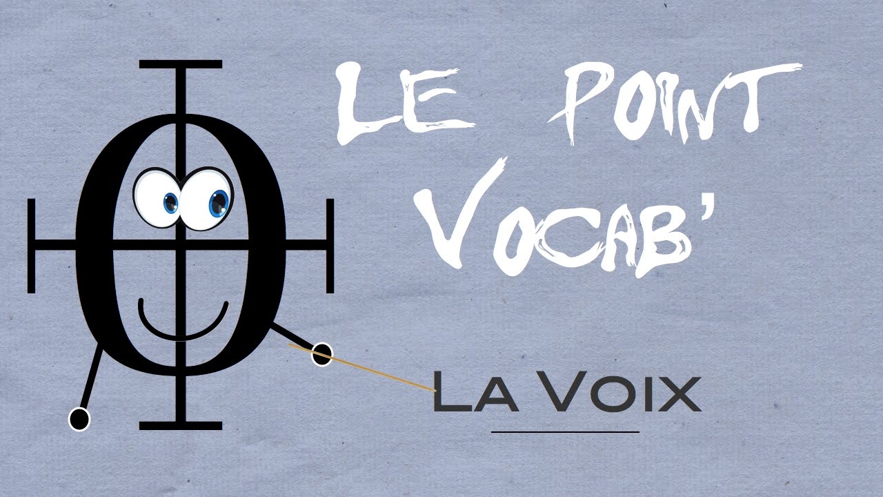 Le Point Vocab' 5 : LA VOIX - YouTube