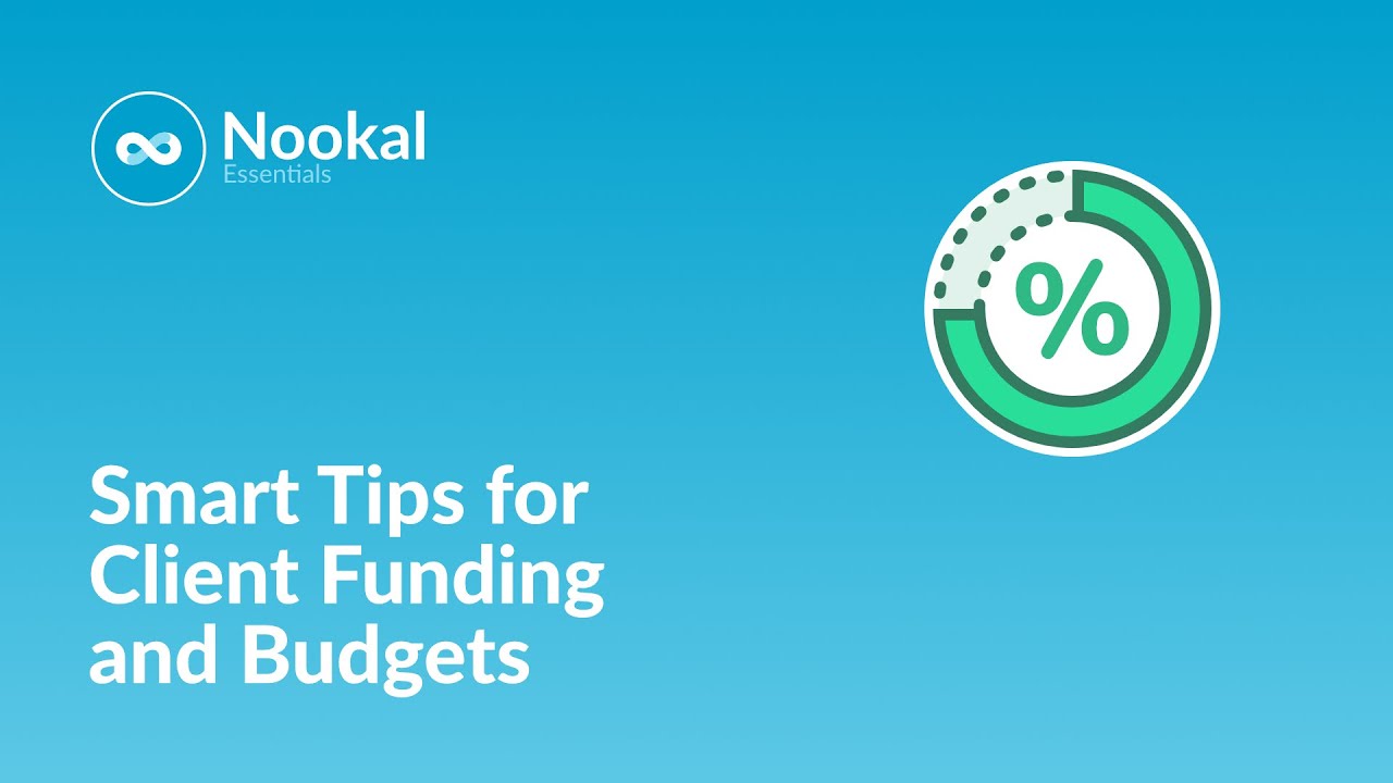 How to Manage Client Funding and Budgets in Nookal - YouTube