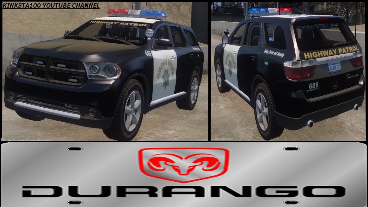 Gta IV/WIP Dodge Durango Police ELS V8 - YouTube