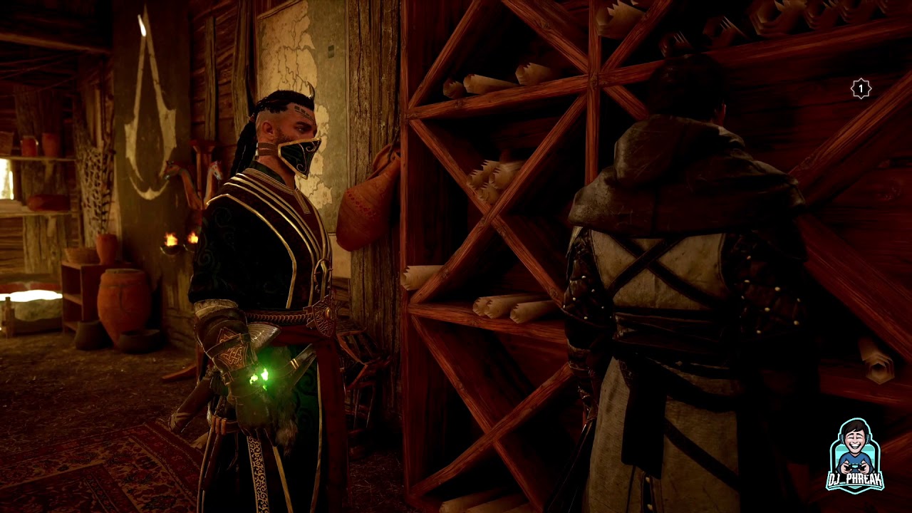 AC Valhalla - Hytham Invites Eivor to Be A Hidden One - YouTube