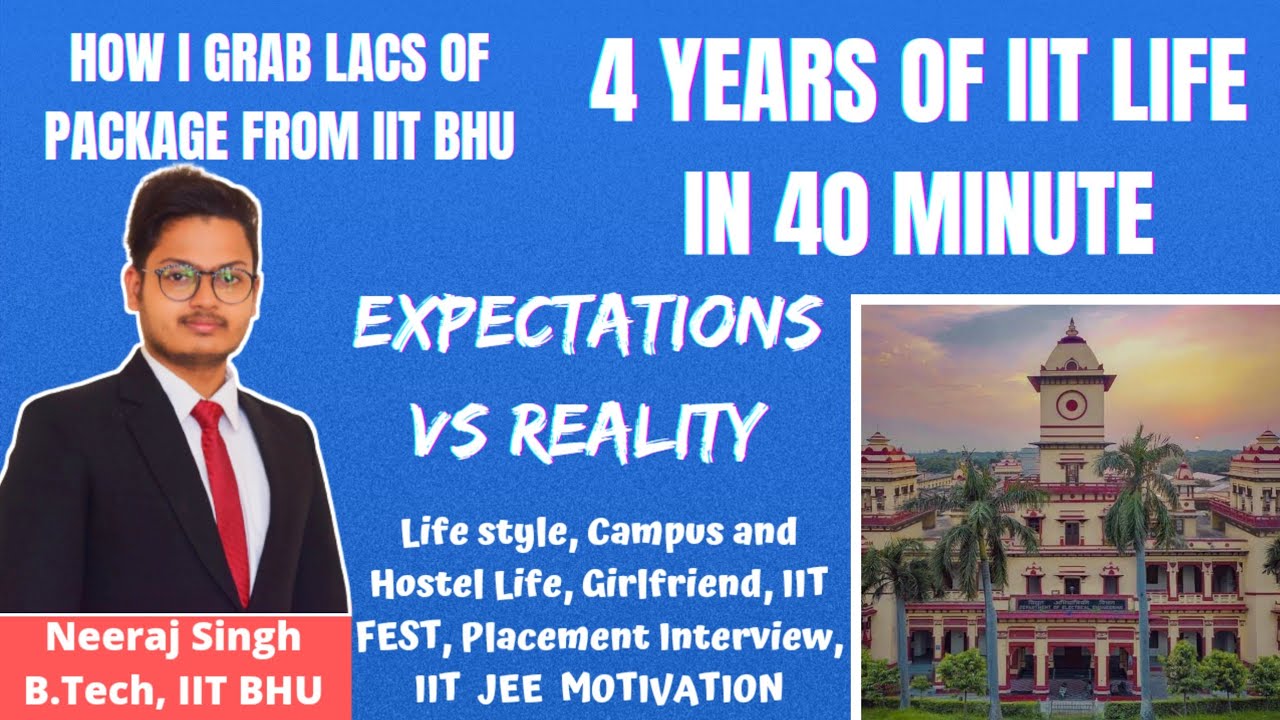 Life at IIT | IIT BHU lifestyle | 4years life at IIT BHU | Campus and ...
