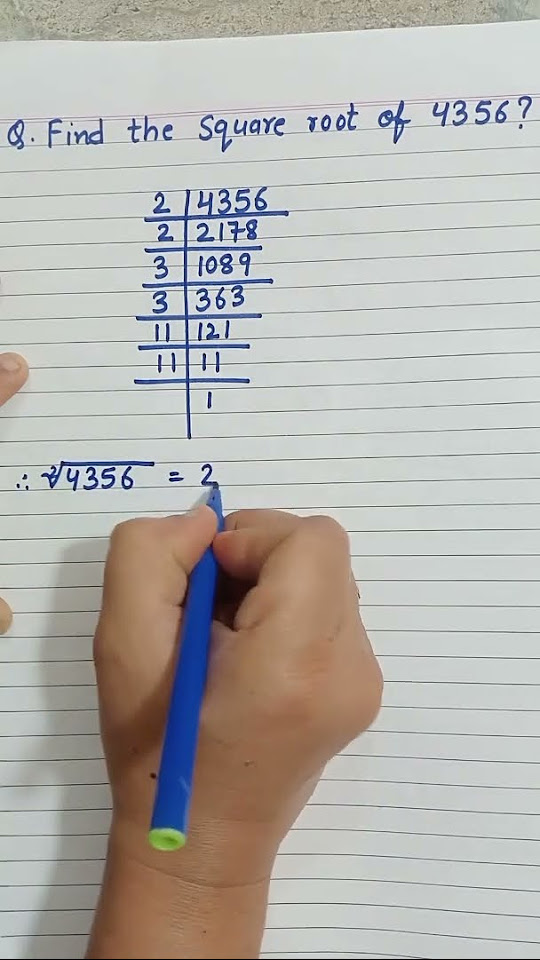 find-the-square-root-of-4356-in-easy-way-nidhi-academy-a-short