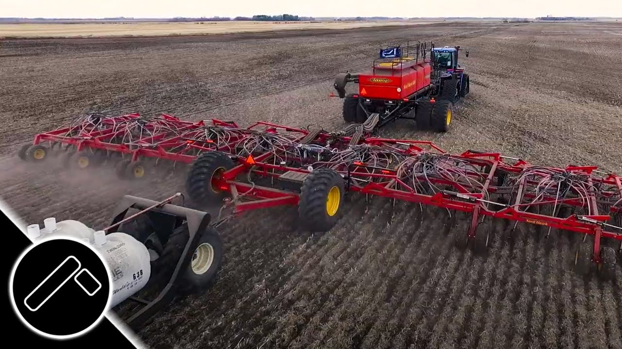 Seeding with New Holland & Seedhawk Equipment - YouTube