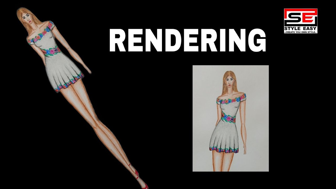 Illustration/rendering of garment - YouTube