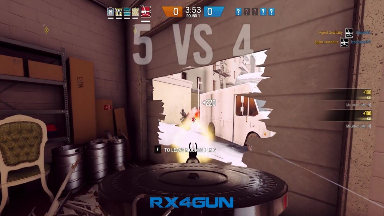 RB6: Siege - Spawn Killing Compilation - YouTube