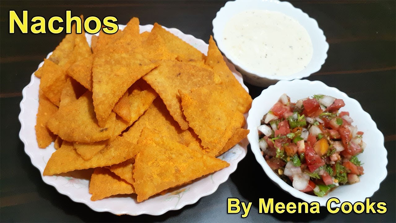 How to make Nachos at home | Nachos Recipe | Cheesy Nachos | नाचोस की ...