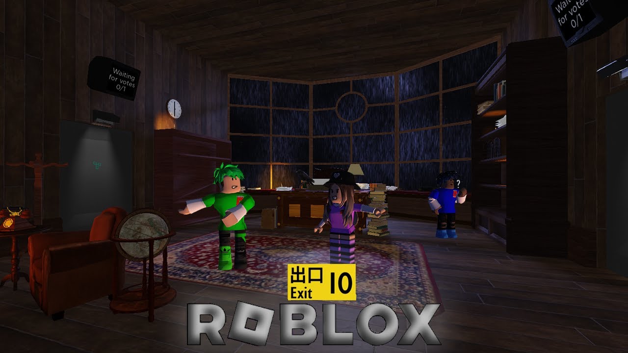 Roblox The Exit 10 / Lugar muito diferente (Eu e namorado reclama ...