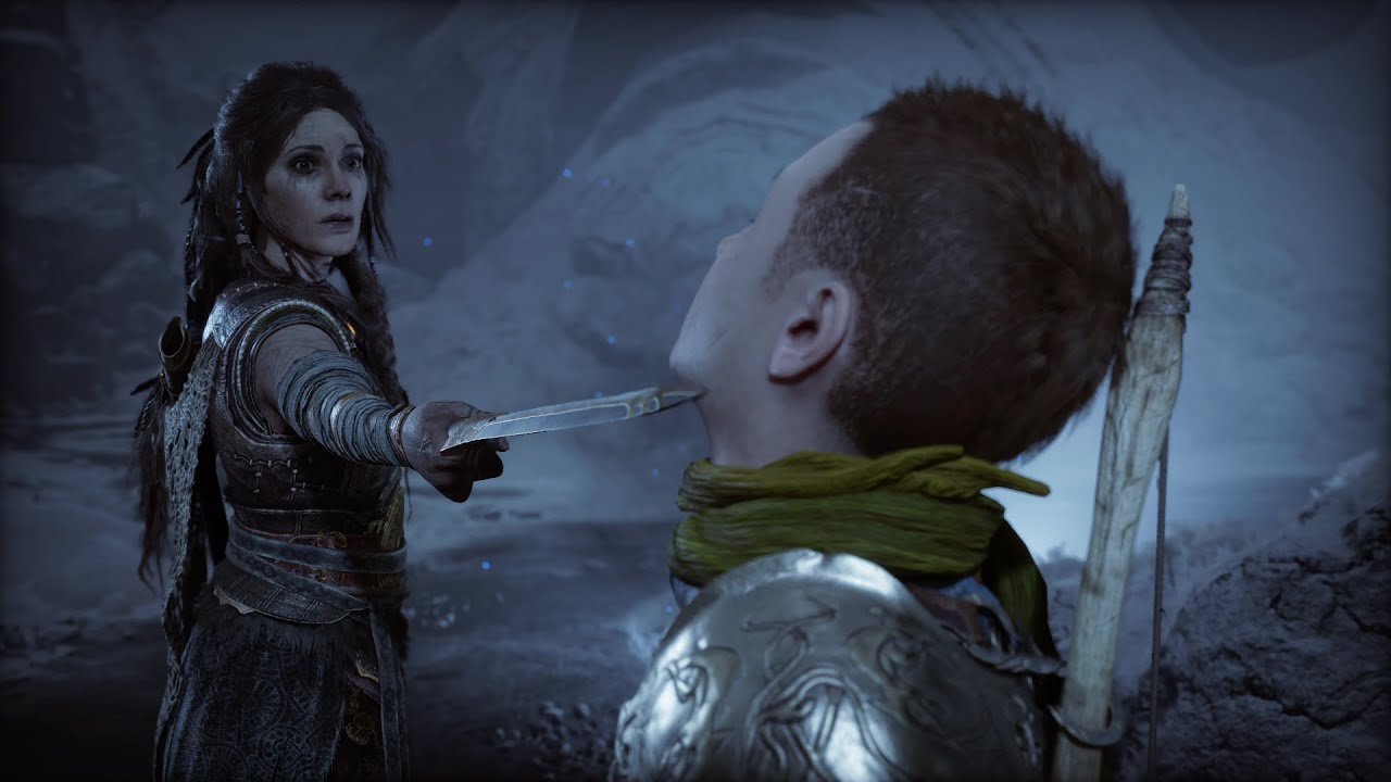 Atreus Talks With Freya - God of War Ragnarok 4K 60FPS - YouTube