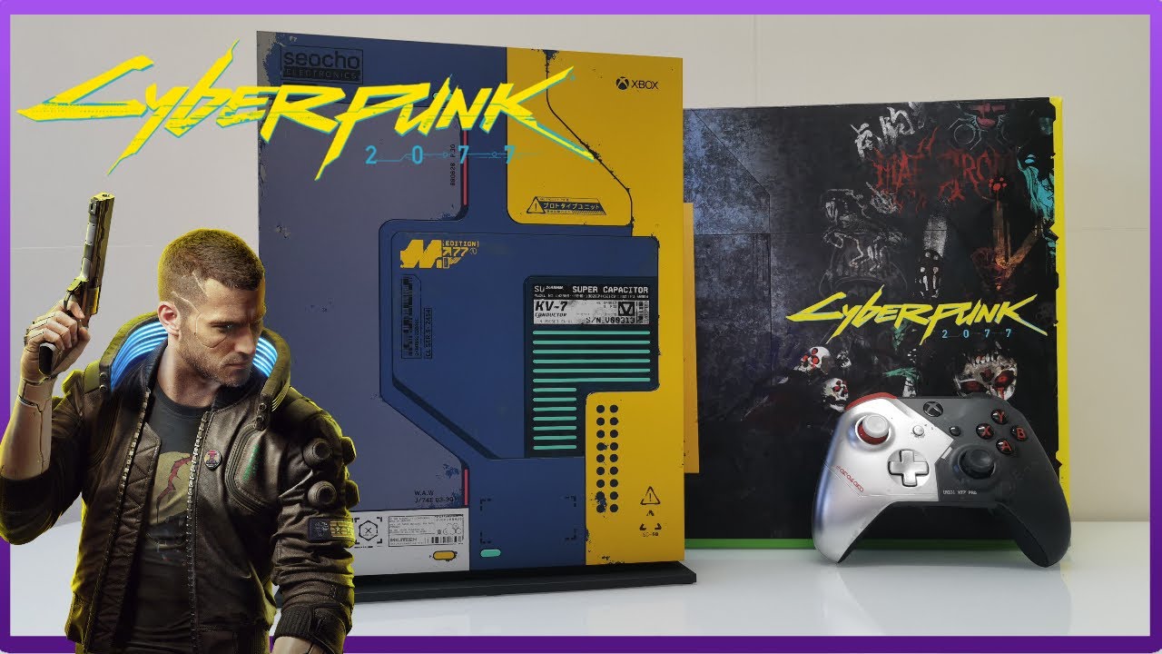XBOX ONE X CYBERPUNK 2077 - UNBOXING - YouTube