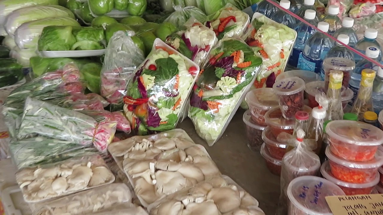 Pasar tamu Kundasang SABAH. // Market Kundasang SABAH, MALAYSIA - YouTube