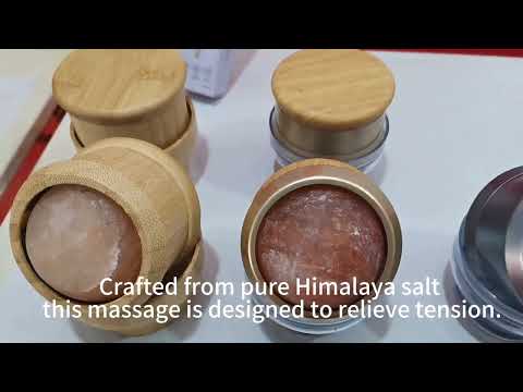 How to use Himalayan salt massage ball