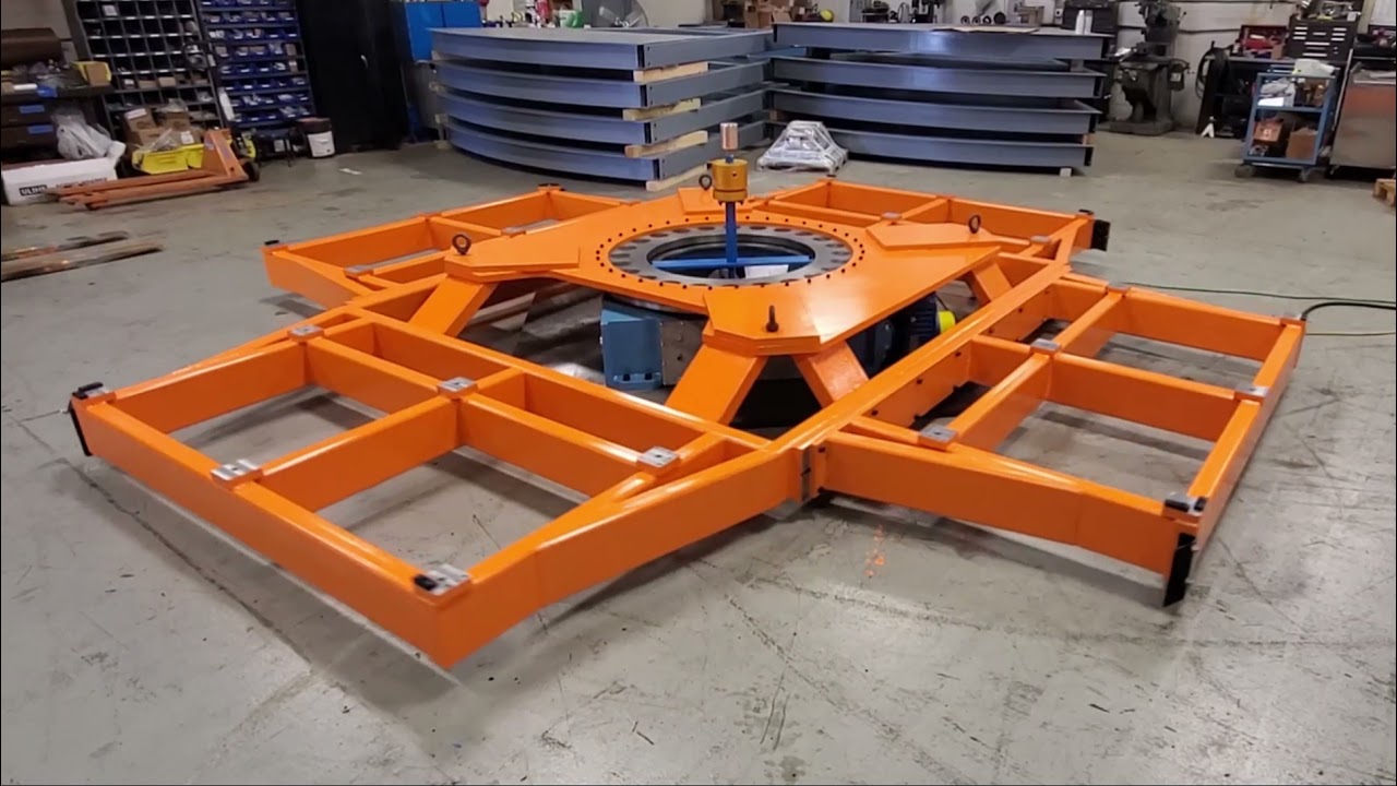Motion Index Drives Tooling Frame - YouTube