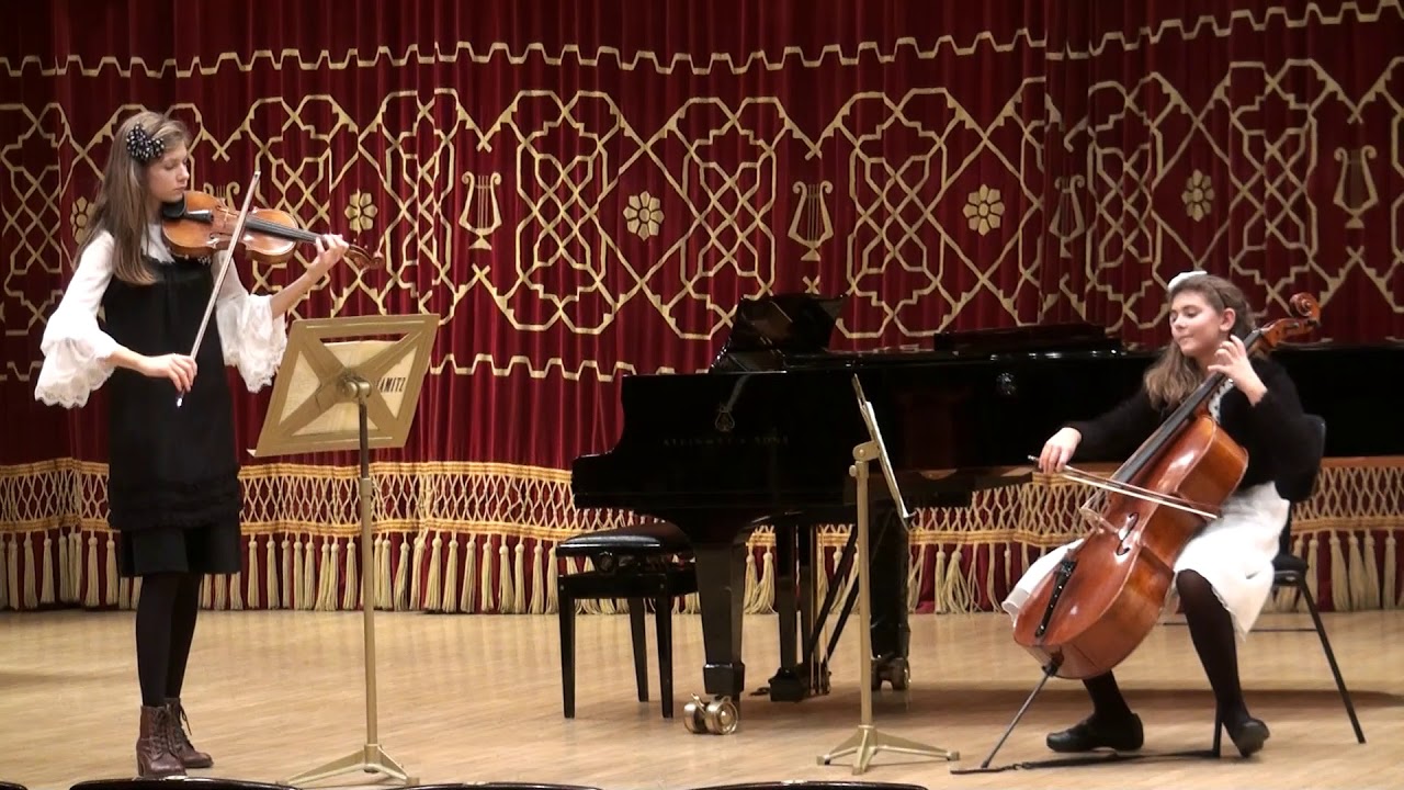 Duo Violin Cello - Karl Stamitz Op 19 - YouTube
