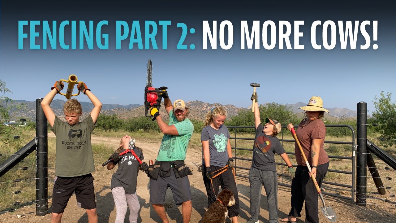 Timeless Fence System Installed - Fencing our Off-Grid Homestead ...