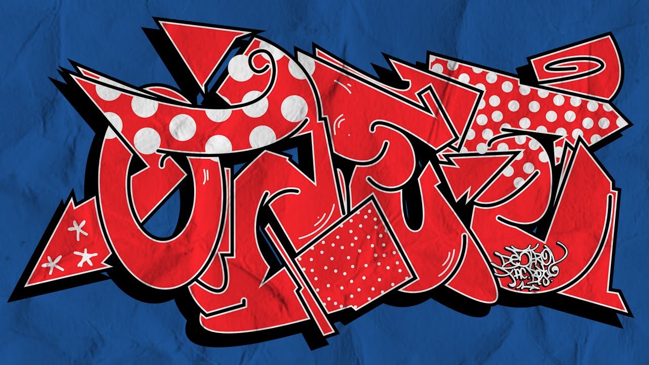 HOW TO DRAW GRAFFITI LETTERS SIMPLE PIECE - SPEED ART | OZEEFROZ - YouTube