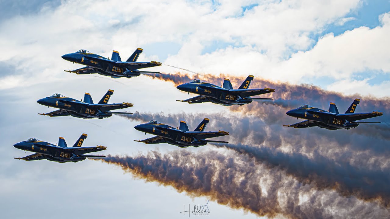 US Navy Blue Angels @ 2022 Blue Angels Homecoming Airshow - YouTube