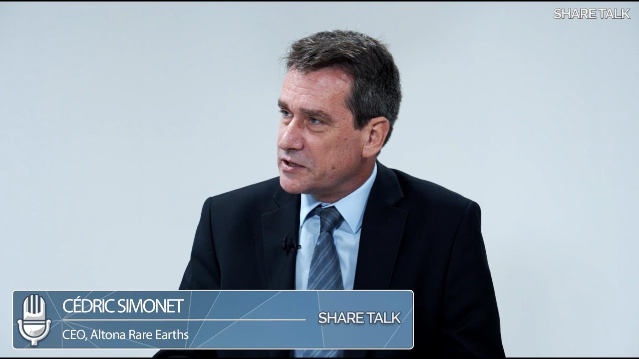 Altona Rare Earths PLC (LON:REE) Dr Cedric Simonet spoke with Share ...