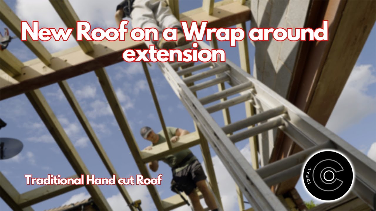 Setting out and Cutting New roof rafters on a new project. Episode 3 ...