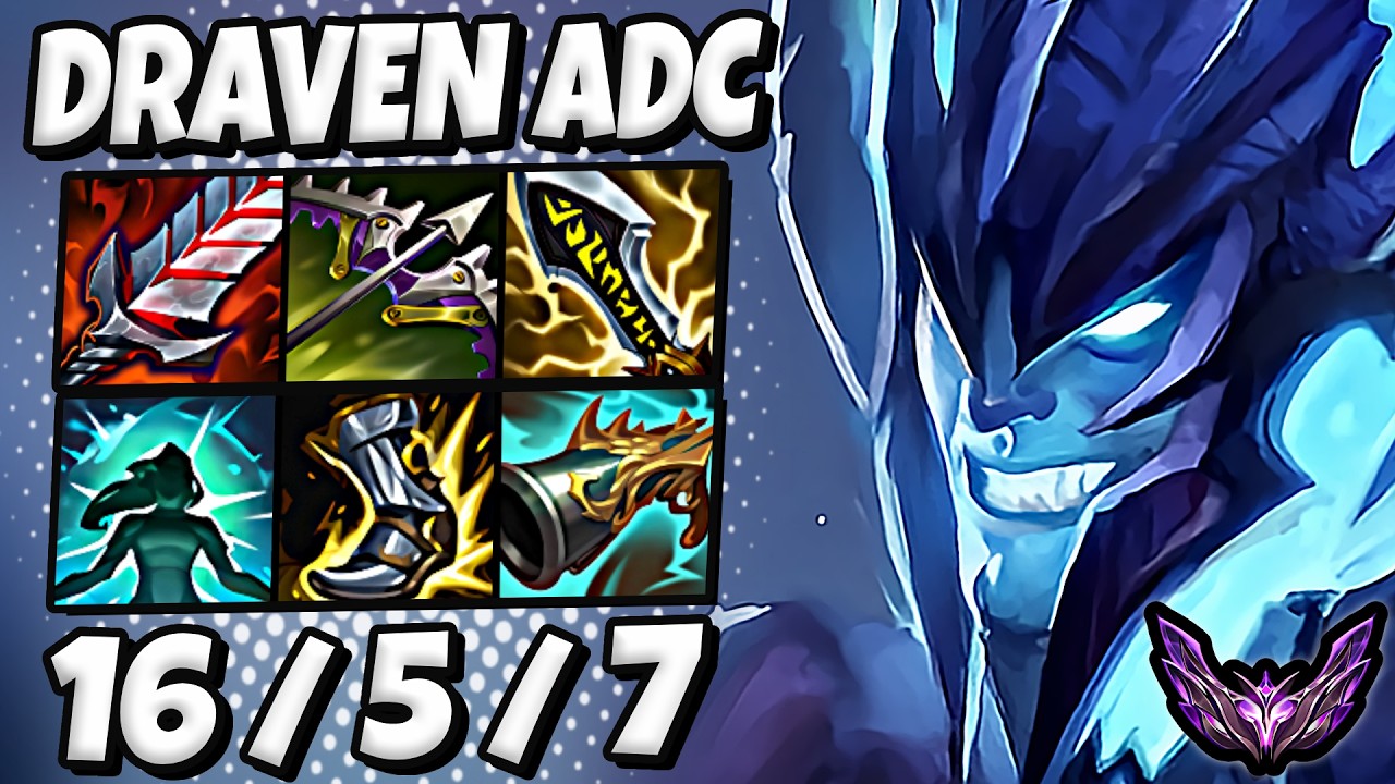 Draven vs Jinx ADC [ TripleKill ] Korea Master Patch 25.22 - YouTube