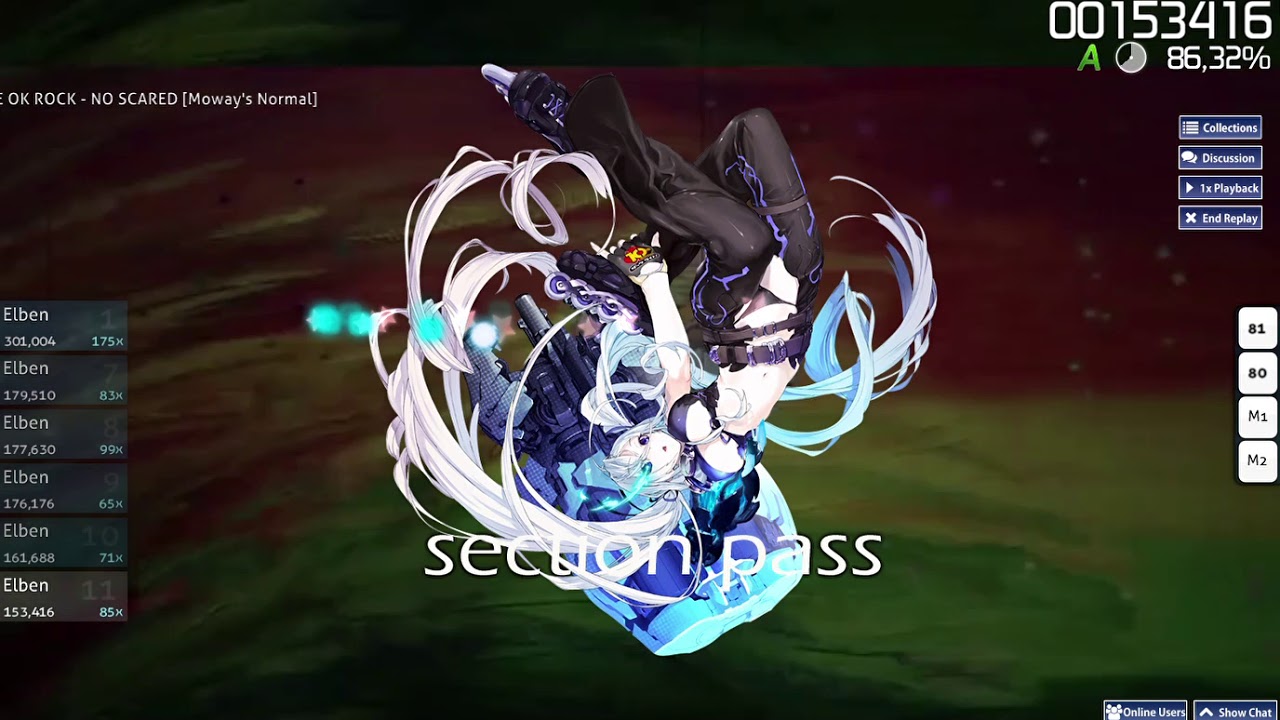 OSU *Mapa Black rock shooter The game* - YouTube