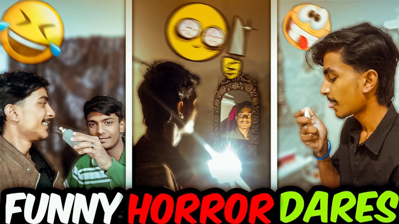 Funny Horror Dares 😱😂 | Aisi Dares Jo Kabhi Nahi Ki Hongi! End tak ...
