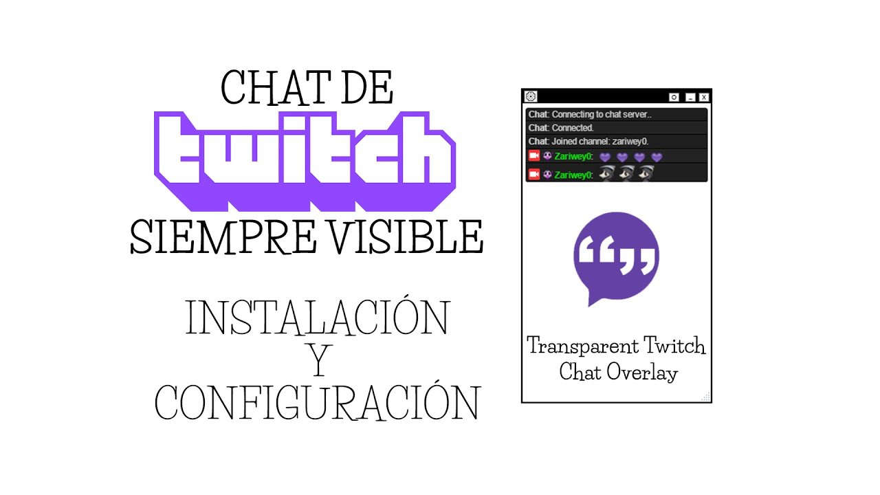 Twitch Chat siempre visible | Stream en un solo monitor | Ver chat ...