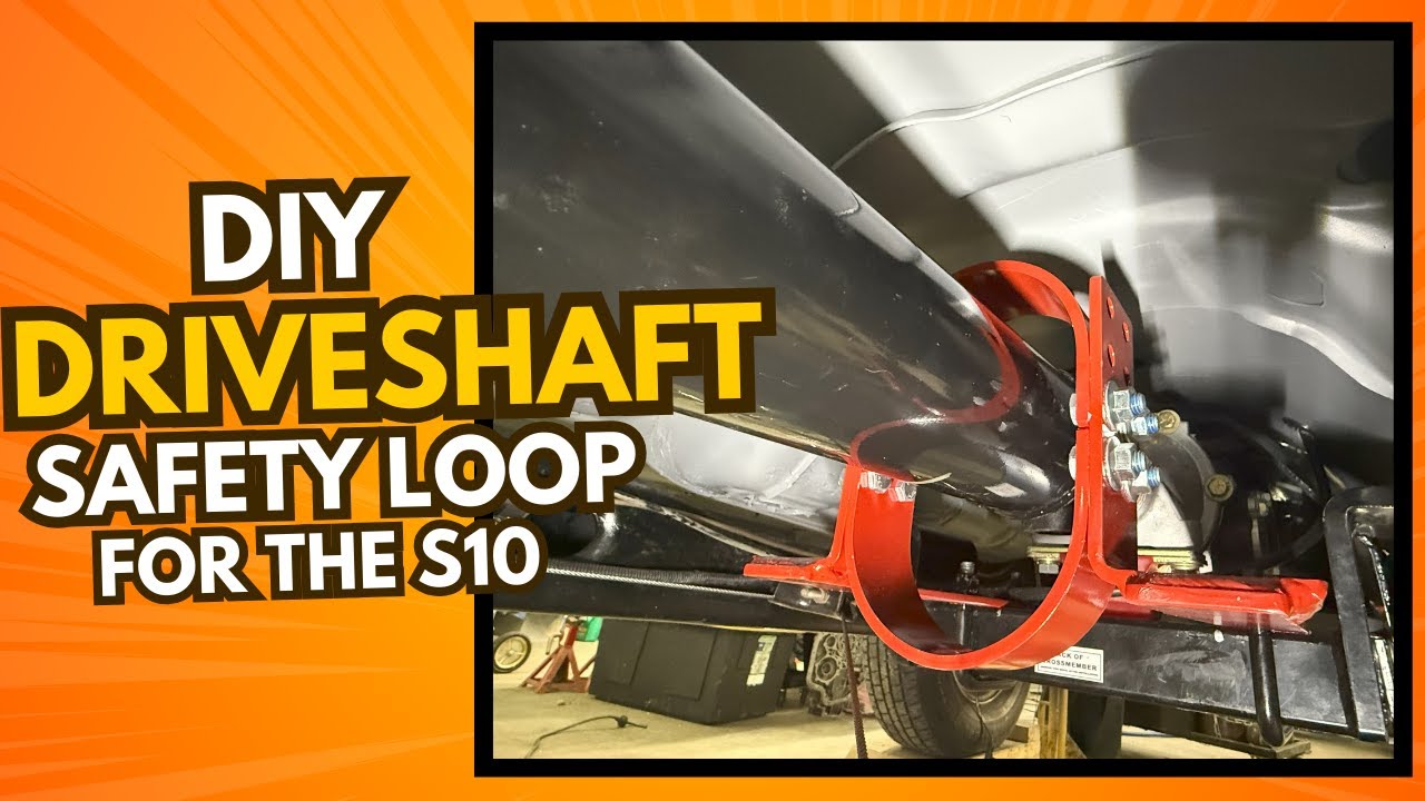 Driveshaft Safety Loop - DIY #summitracing #Driveshaft safety - YouTube