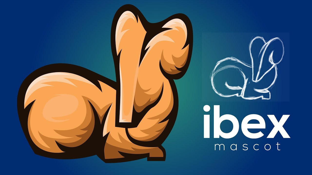 Illustrator Tutorials | How to Create Mascot Ibex Logo, Stock Vectors ...