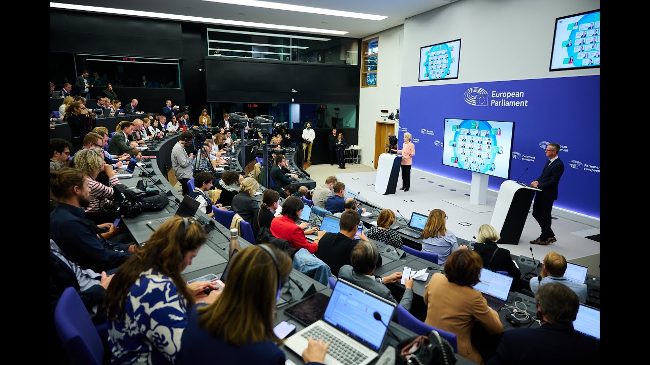 Press conference by President von der Leyen on the next College of ...