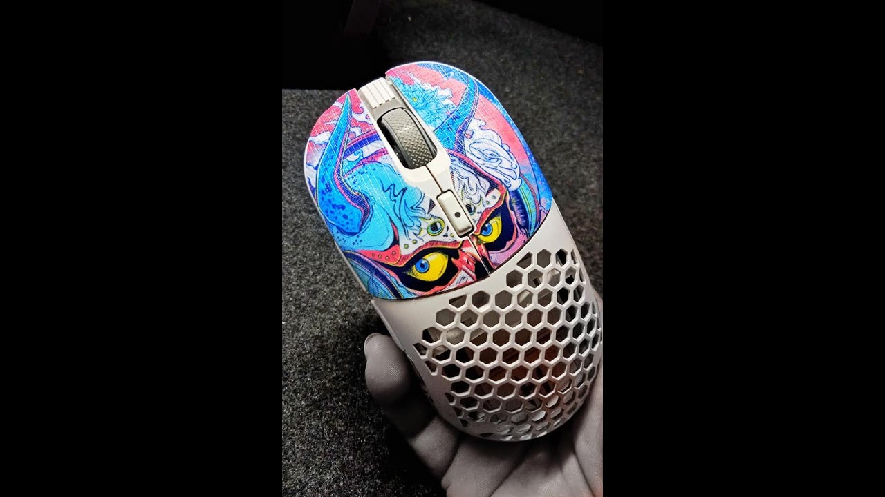 How to install OMG Pre-cut Mouse Grips - YouTube
