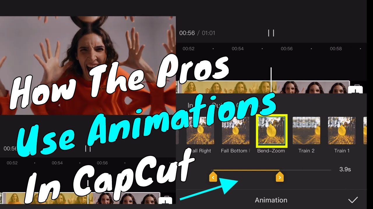 Animations In CapCut | Using More Than One (App) | IOS & Android - YouTube