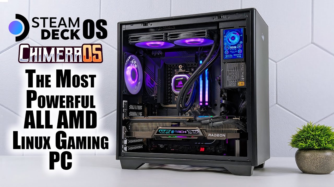 4K Steam Deck OS Gaming Build! The Fastest All AMD 4K ChimeraOS Linux ...