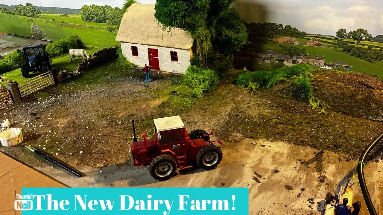 A START HAS BEEN MADE TO THE DAIRY FARM - The Big 1/32 Model Farm ...