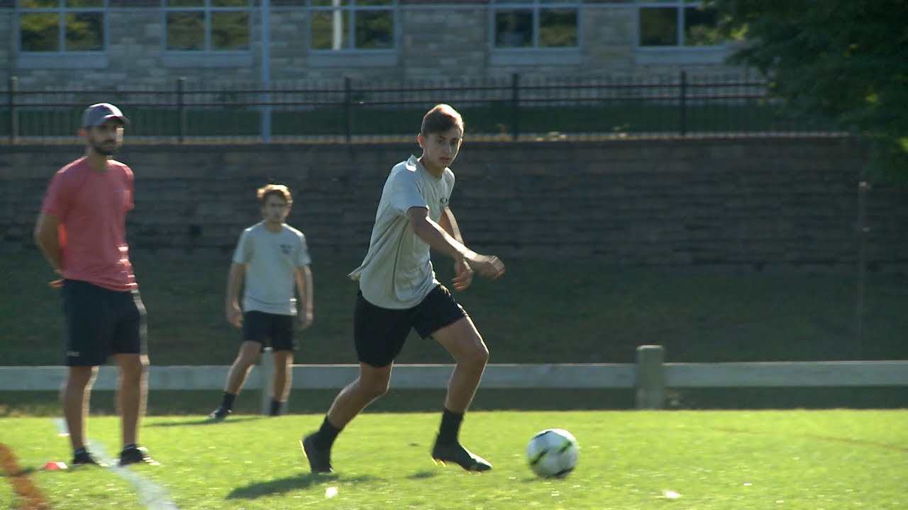 Freshman Sam Montalto contributes immediately for Stonington - YouTube