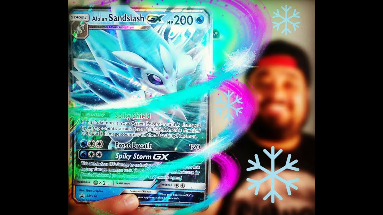 ***Alolan Sandslash GX Box Opening & Giveaway!!!*** - YouTube