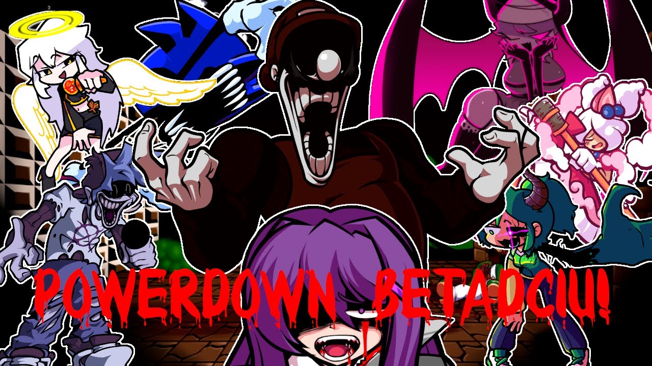 Powerdown Betadciu! FNF Mario's Madness (1 Year Anniversary Special ...