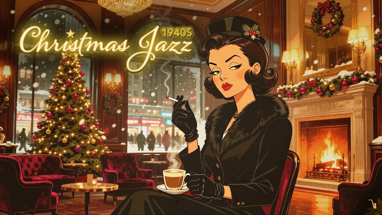 Best of 1940s Retro Jazz - barely jazz Christmas Mix #13 - YouTube