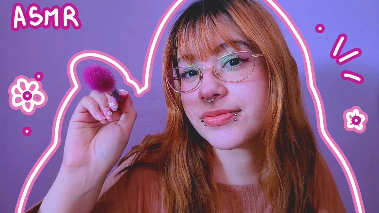 ASMR Giving you a spring/summer makeover! (Doing your makeup, hair and ...