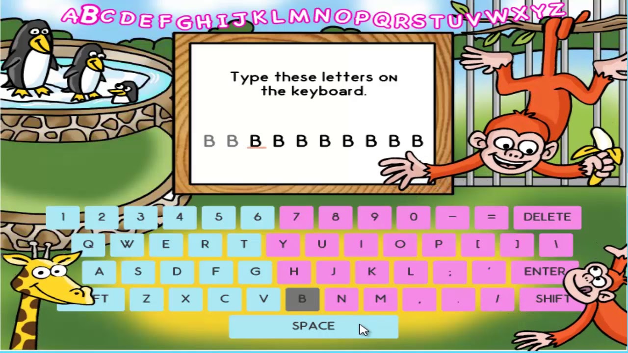 Keyboarding Zoo - YouTube