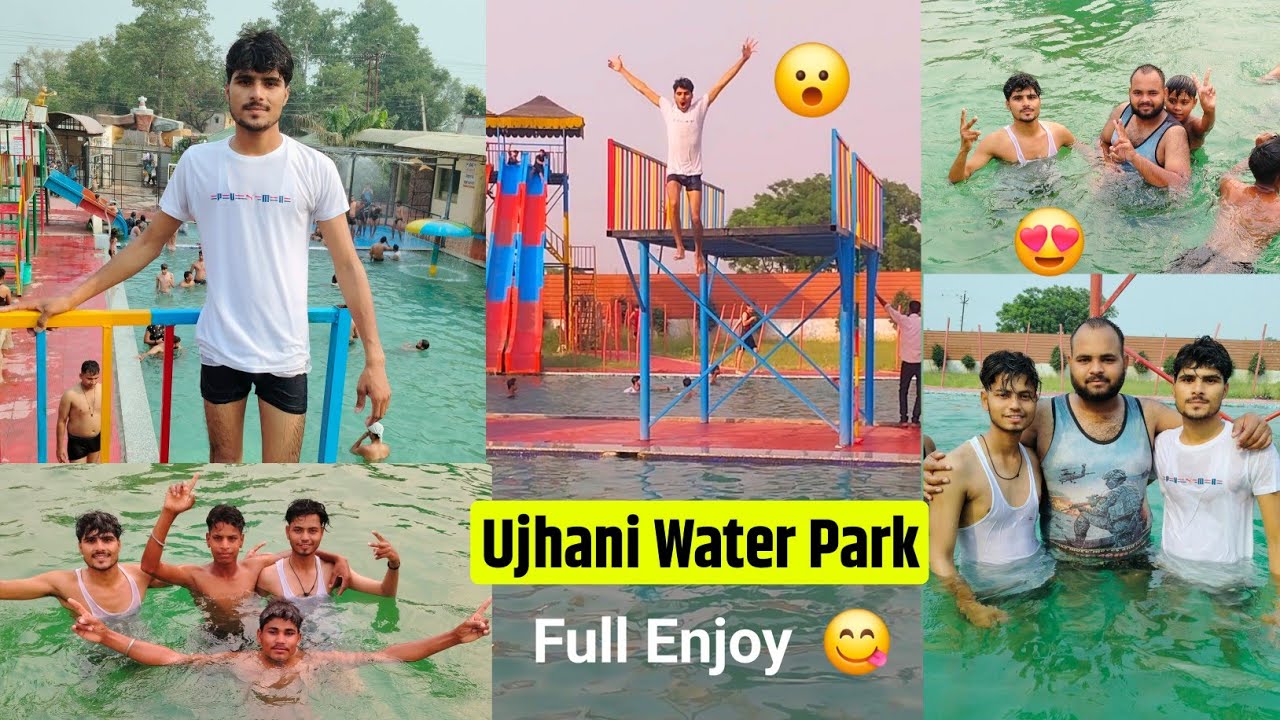 Shine Water Park Ujhani Full Enjoy 😋 | Shine water park vlogs | Ujhani ...