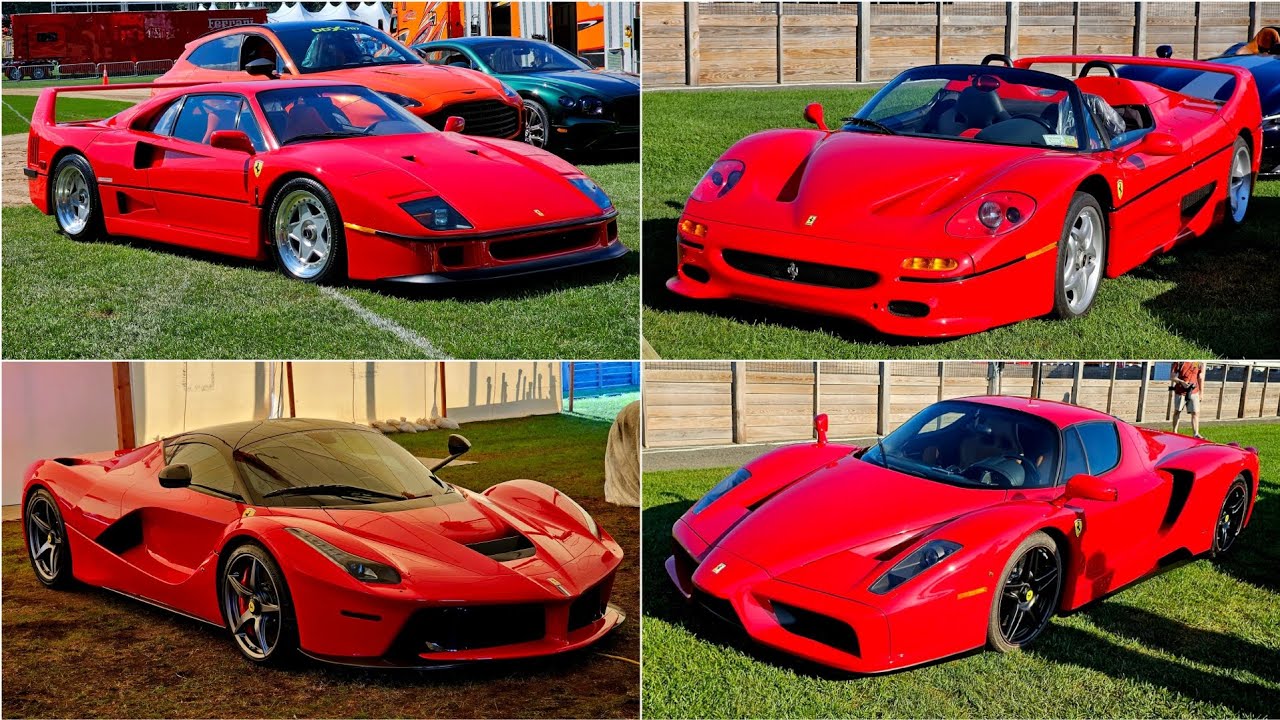 Ferrari F40 || F50 || Enzo || Laferrari 🔥 Dream Ride Experience 2023 ...