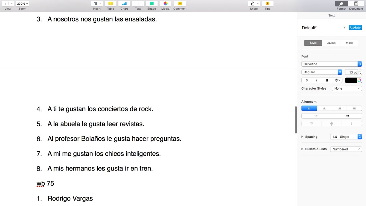 Spanish 1 Day 11 Homework Workbook Answers p. 72-80 Video - YouTube