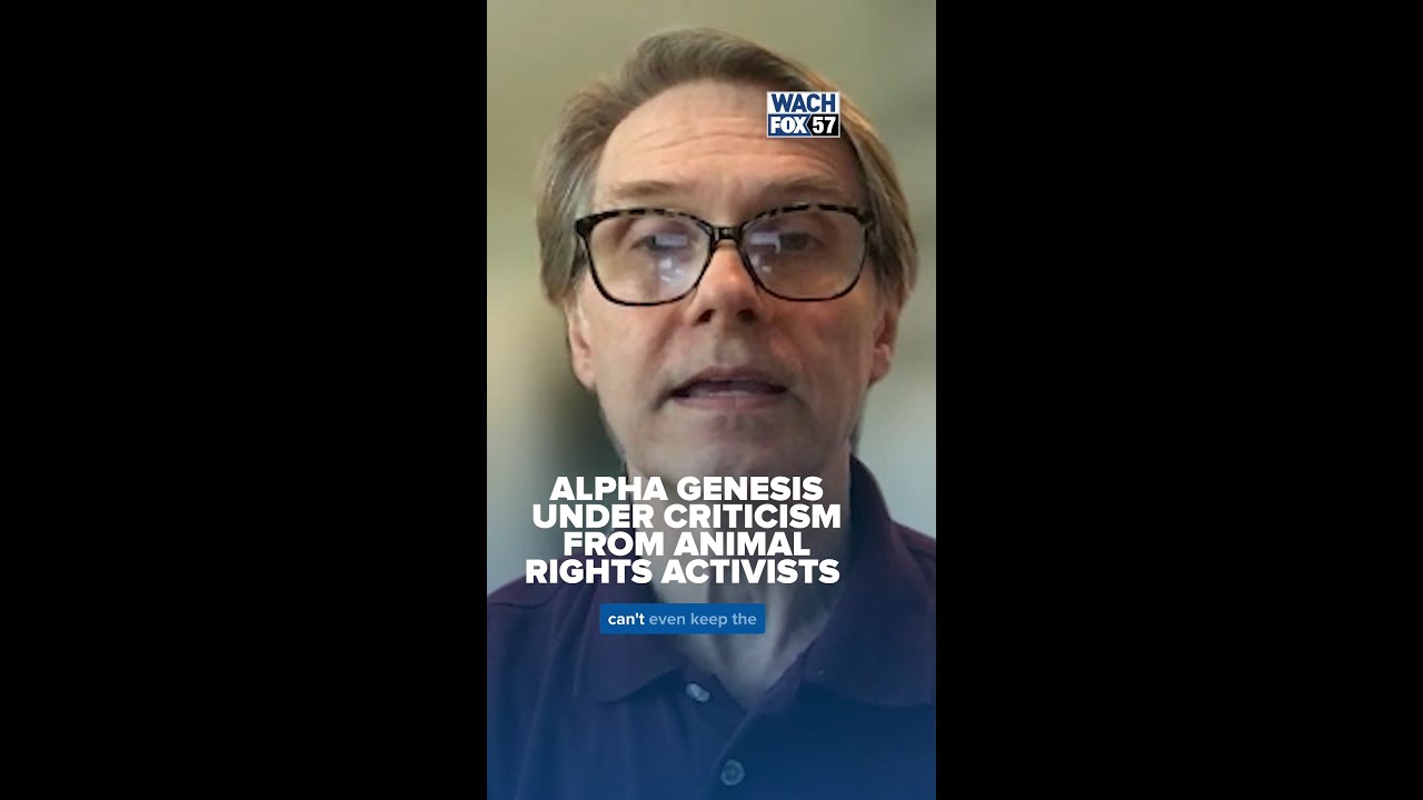 Alpha Genesis under criticism from animal rights activists #shorts #shortnews #alphagenesis ...