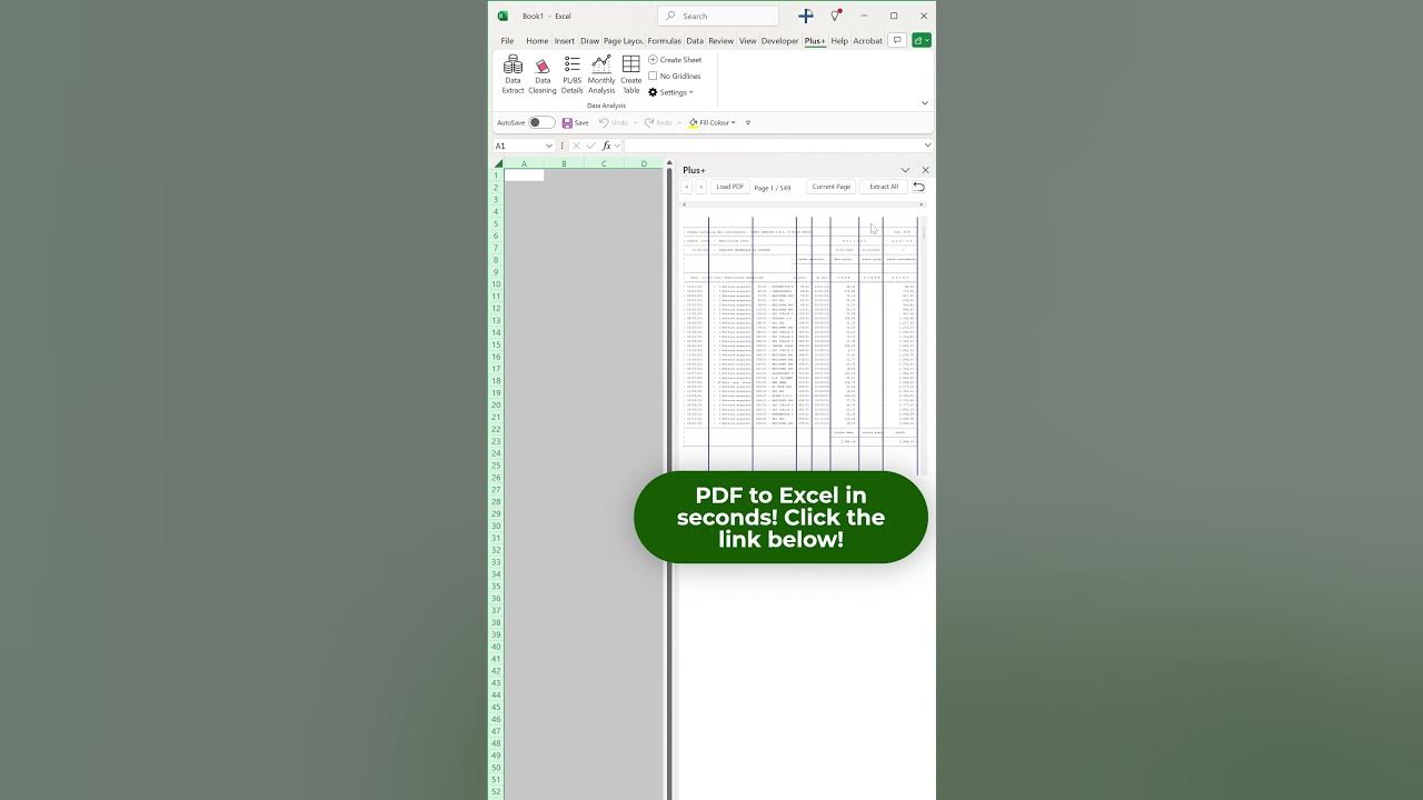 Data Extraction with Excel Add-in ! - YouTube