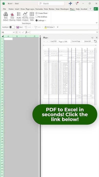 Data Extraction with Excel Add-in ! - YouTube