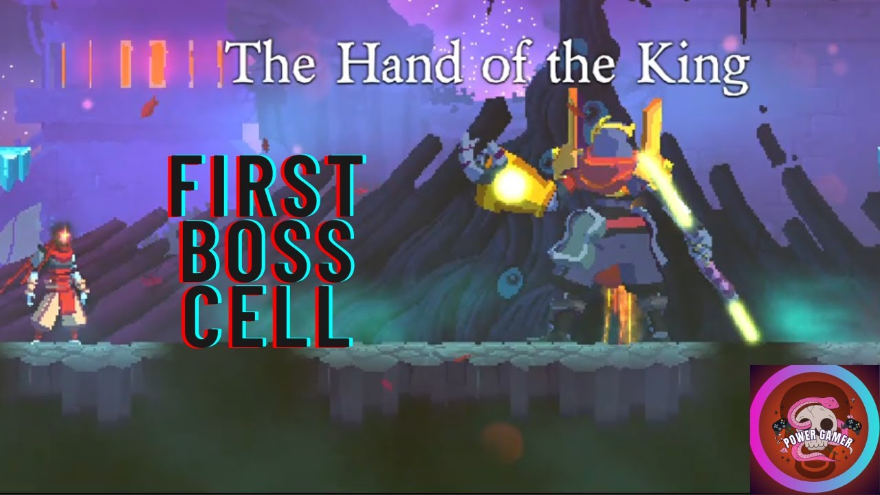 First Boss Cell and killing The Hand Of The King-Dead Cells - YouTube