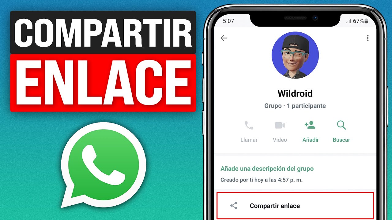 Cómo COMPARTIR el ENLACE de un GRUPO de WhatsApp (2025) - YouTube