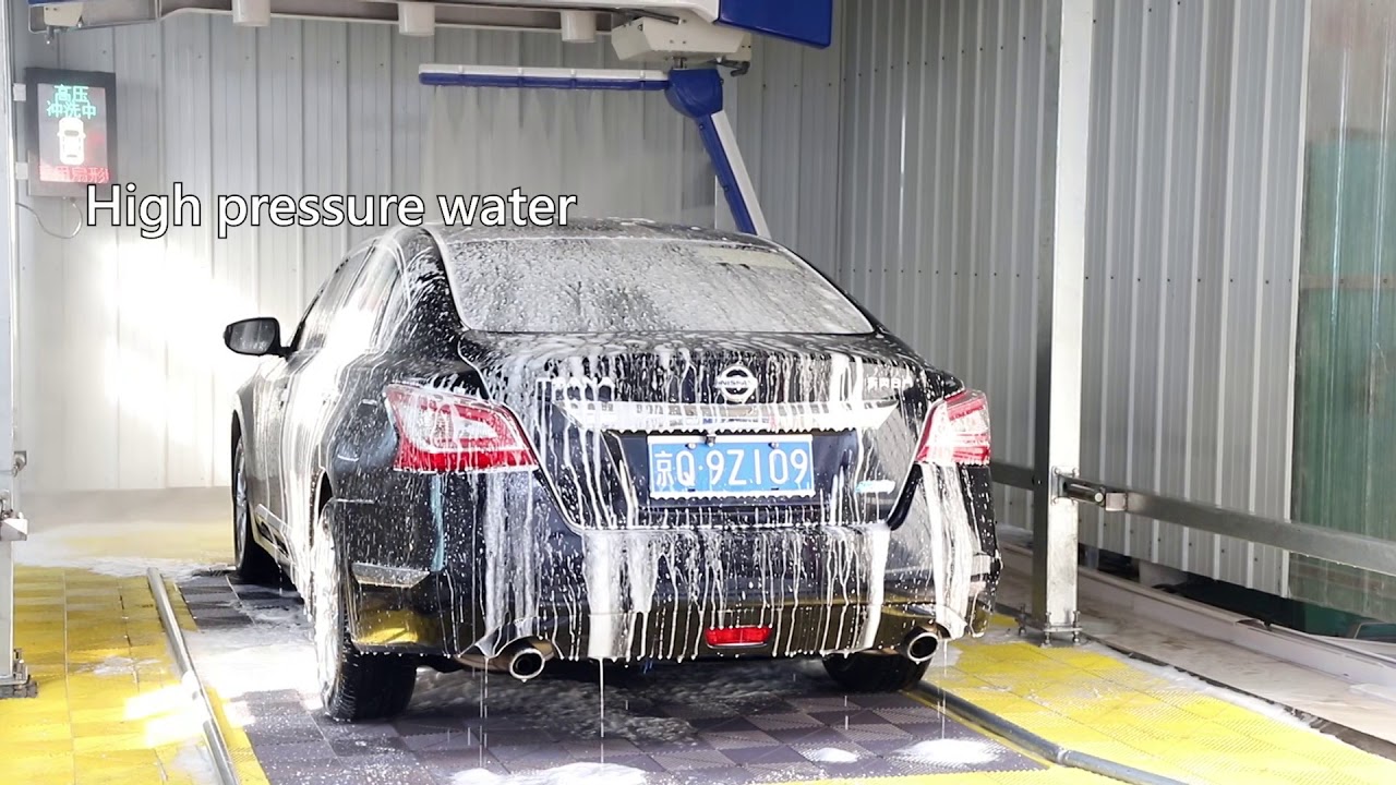 Golden Boat G8 touchless automatic car washing machine/car wash ...