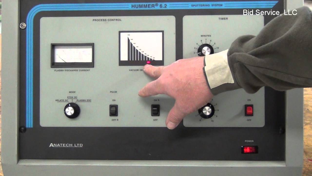 Anatech Hummer 6.2 Sputter Coater #59457 - YouTube