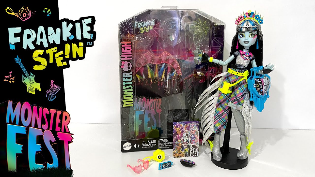 Review FRANKIE STEIN 🔋 MONSTER FEST | Monster High G3 - YouTube